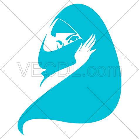 دانلود عکس وکتور زن محجبه