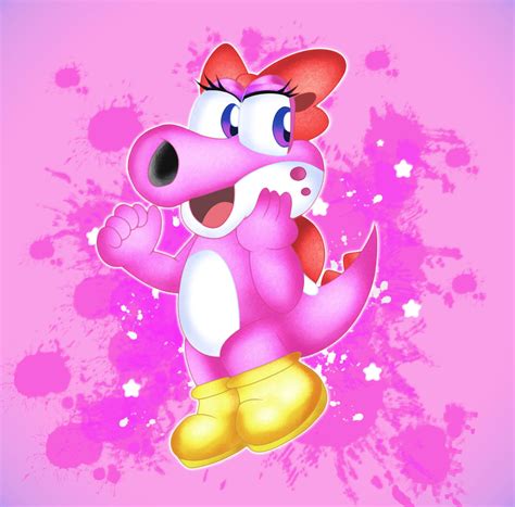 Yoshi Birdo Yoshi And Birdo Fan Art 37905922 Fanpop Yoshi And Birdos
