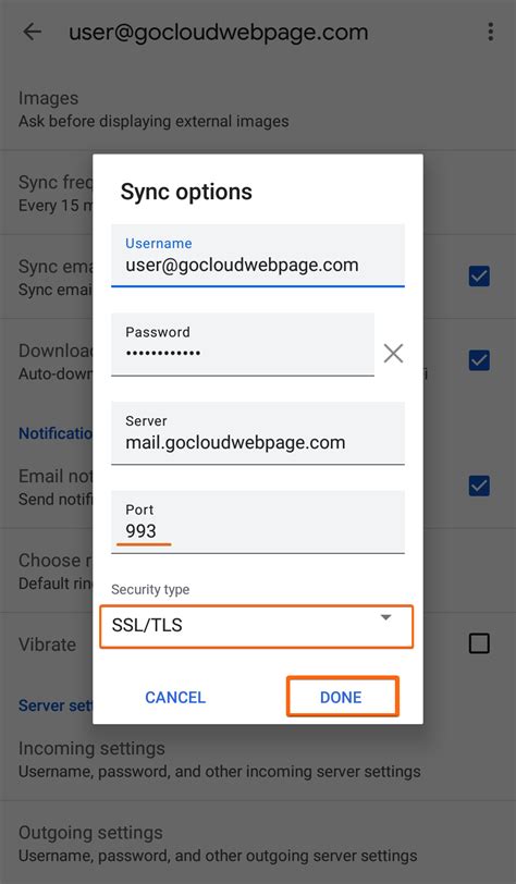 How To Connect Imap Email In Android Phone