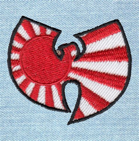 Wu Tang Clan Small Embroidery Patch King Of Patches