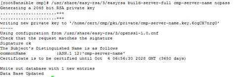 Easyrsa создание самоподписных сертификатов Trustore