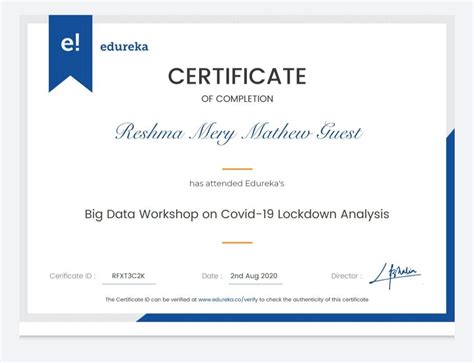 Edureka Bigdata Reshma Mery Mathew