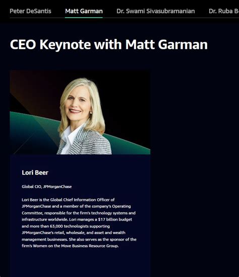 Wondering How Jpmc Leverages Aws To Improve Efficiency And Innovate Faster This Is A Must Watch