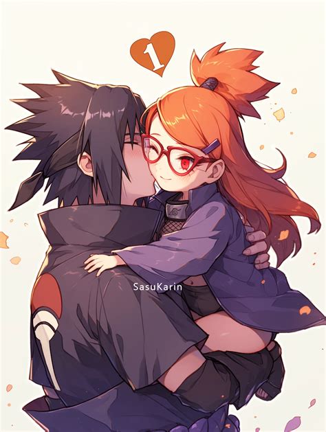 Sasuke X Karin Uzumaki Uchiha Sasukarin Chibi By Yarin089 On Deviantart