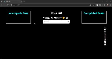 Finished My React Project Nived S Nambiar Posted On The Topic Linkedin