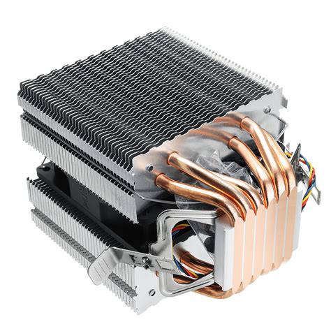 DC12V 6 Heat Pipe Computer CPU Fan Cooler Ultra Quiet Heat Sink