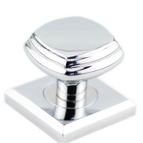 Piazza Mortice Door Knobs On Square Rose Frelan Hardware