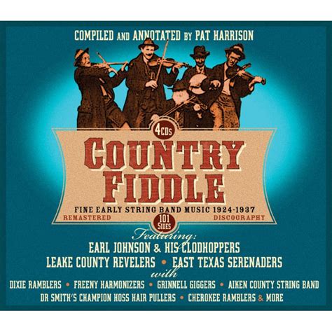Various Artists Country Fiddle Proper Music