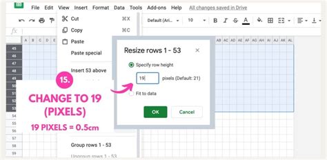 How To Make Dot Grid Paper For Your Bullet Journal Using Google Sheets