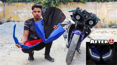 R15 V2 Modification Db Visor Winglet Wildmask Customise Headlight Projector Tailtidy