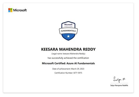 Mahendra Reddy Keesara On Linkedin Ai900 Kluniversity Klcse