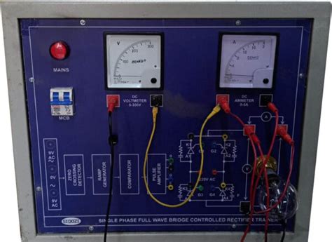 single phase fully controlled bridge rectifier only shrey component