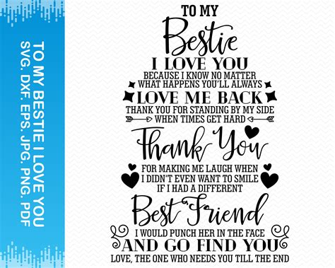 I Love My Besties