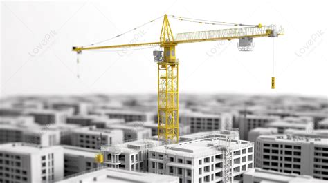 흰색 배경에 3d로 렌더링된 건설 크레인이 있는 고층 건물 집 외관 배경 건물 건설 배경 고층 건물 배경 이미지 Hd 집 외관 건물 건설 고층 건물 배경 사진