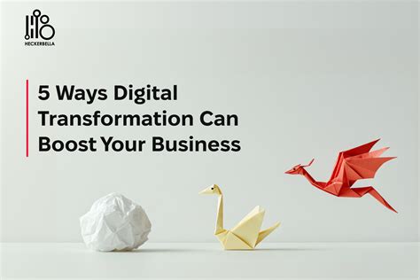 5 Ways Digital Transformation Can Boost Your Business Digital Transformation Trends
