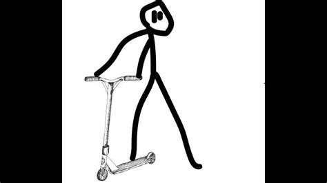 КАК Я УПАЛ С САМОКАТА Мульт история Youtube