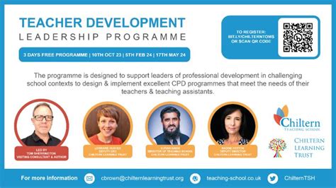 Sufian Sadiq On Linkedin Teacher Development Leadership Programme