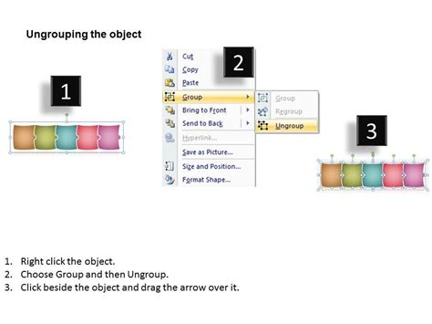 Puzzle Linear Flow Process Stages PowerPoint Shapes PowerPoint Slide Deck Template
