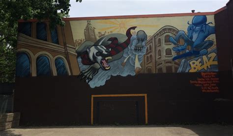 Bryce Huffmans Mural In Carter Park — Cottage 13