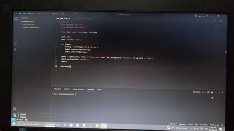 sudarshan kumar on linkedin digital clock using python in internpe