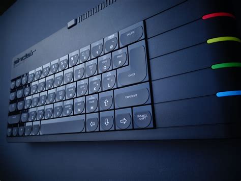 ZX Spectrum Next Keyboard Inside The Case Picture