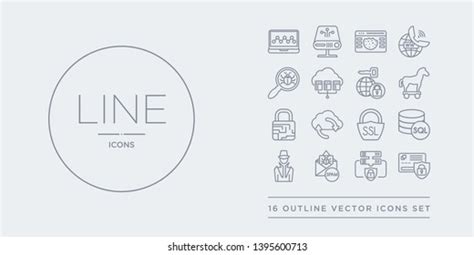 Sql Icon Trendy Modern Flat Linear Stock Vector Royalty Free 1214337055 Shutterstock