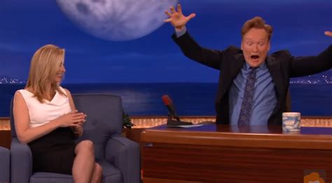 Conan Makes Lisa Kudrow Lose It On Why Hes Often Asked To Leave The