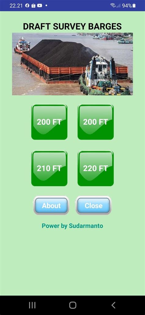 Draft Survey Barge200 Apk For Android Download