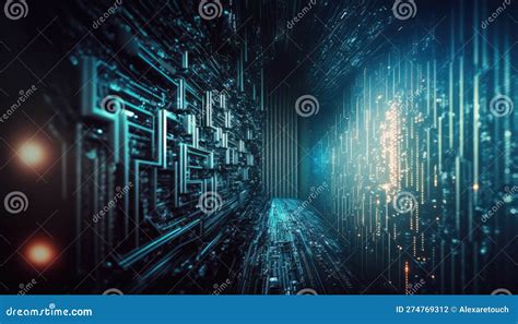 Artificial Intelligence Machine Learning Deep Data Analysis Stock