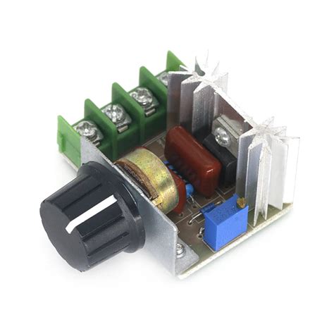 조광기 속도 컨트롤러 전자 Scr 전압 조정기 220v 온도 조절기 램프용 Dc 조광기 220v 2000w