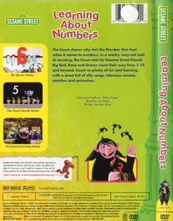 Sesame Street Learning About Numbers Dvd