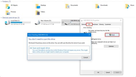 How Do I Fix Error Checking My Usb Drive Darwins Data