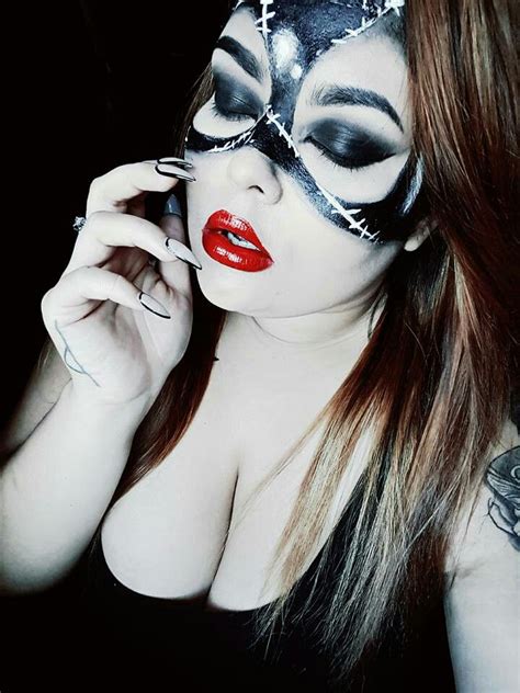 Catwoman Makeup Halloween Catwoman Makeup Facepaint Cat Woman Costume Catwoman Makeup