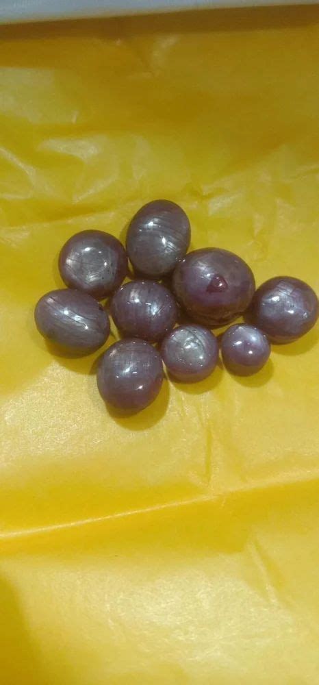Red Oval Star Ruby Gemstone At ₹ 200 Carat In Jaipur Id 2854488606155