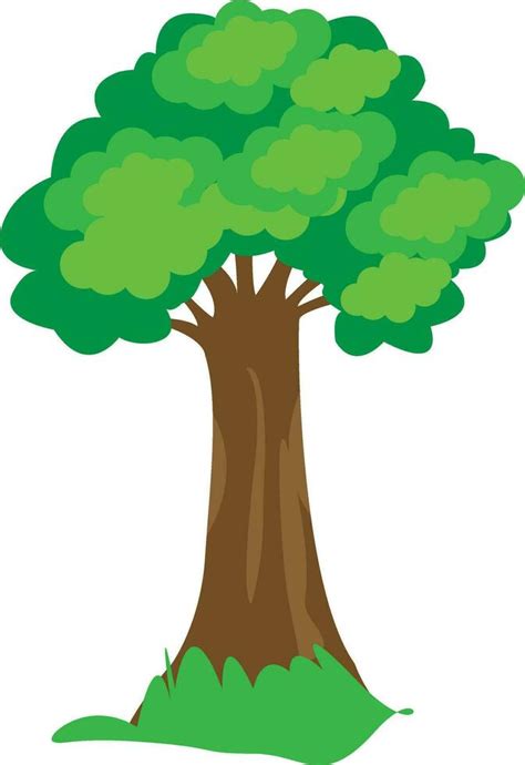 Realistic Tree Art In Illustrator 27960964 Vector Art At Vecteezy