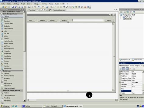 Tutoriel WebBrowser Visual Basic YouTube