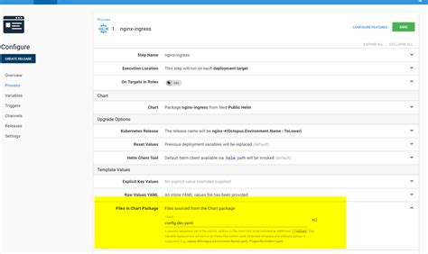 Bug Helm Upgrade Step Does Not Support Using Additional Values File From Chart Package As