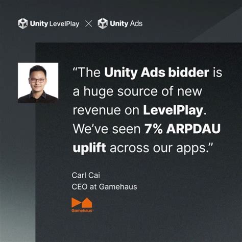 The Unity Ads Bidder Is A Huge Source Of New Revenue For Levelplay