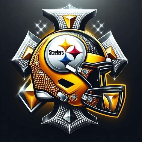 Pittsburgh Steelers Football Helmet