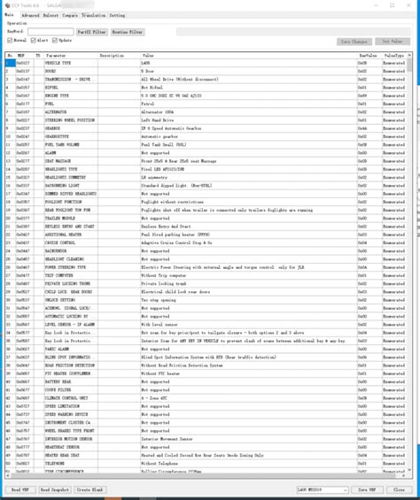 CCF TOOLS Editor For Jaguar Land Rover Upgrades