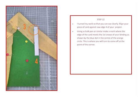 How To Add Binding To Angled Corners
