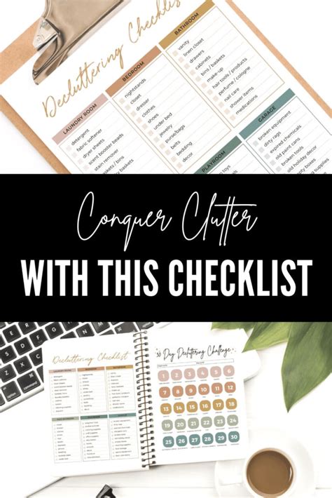 Conquer Clutter With A Declutter Your Home Checklist Practical Perfection