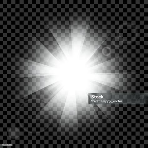 발광 효과의 창조적인 개념 벡터 세트 반짝 검은색에 고립 된 버스트를 별 그림 서식 파일 예술 디자인 크리스마스 배너 축 하 매직 플래시 에너지 레이 Led 조명에 대한