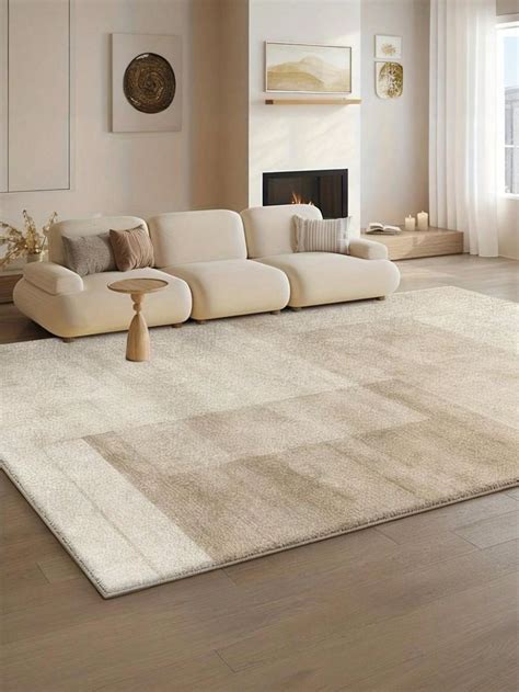 Elegant Cream Colored Vintage Bohemian Style Area Rug Soft Velvet