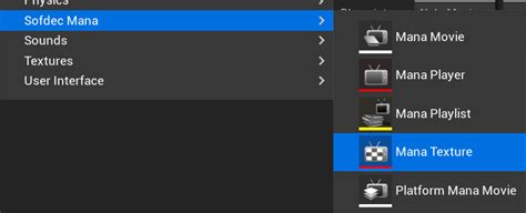 Criware Unreal Engine Mana Texture Asset