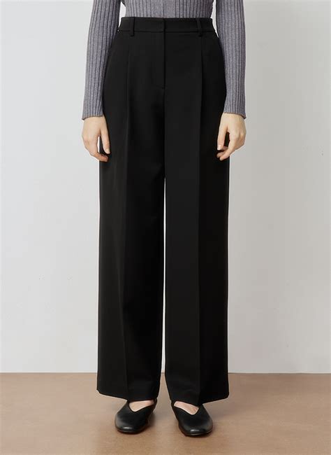 리스트 20 쿠폰 데일리 원턱 롱 와이드 팬츠twwsln70030 위시버킷