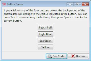 Py In My Eye Tkinter Button Demo
