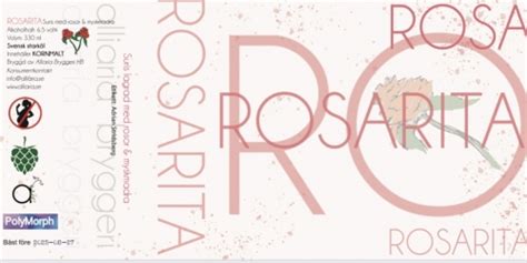 Rosarita Alliaria Bryggeri Untappd