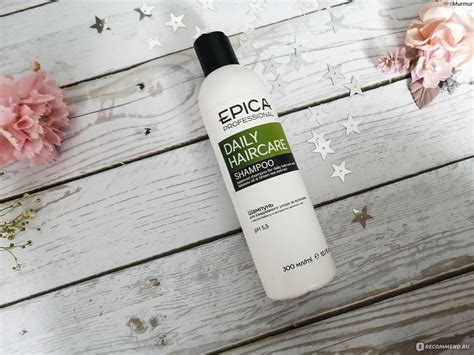 Шампунь Epica Professional Daily Haircare - «Шампунь для тонких волос ...