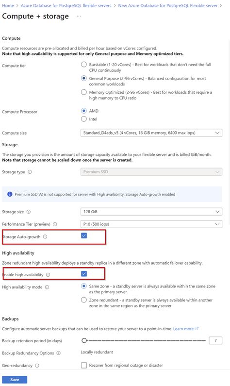 How To Enable Azure Postgresql Flexible Server To Have Both High